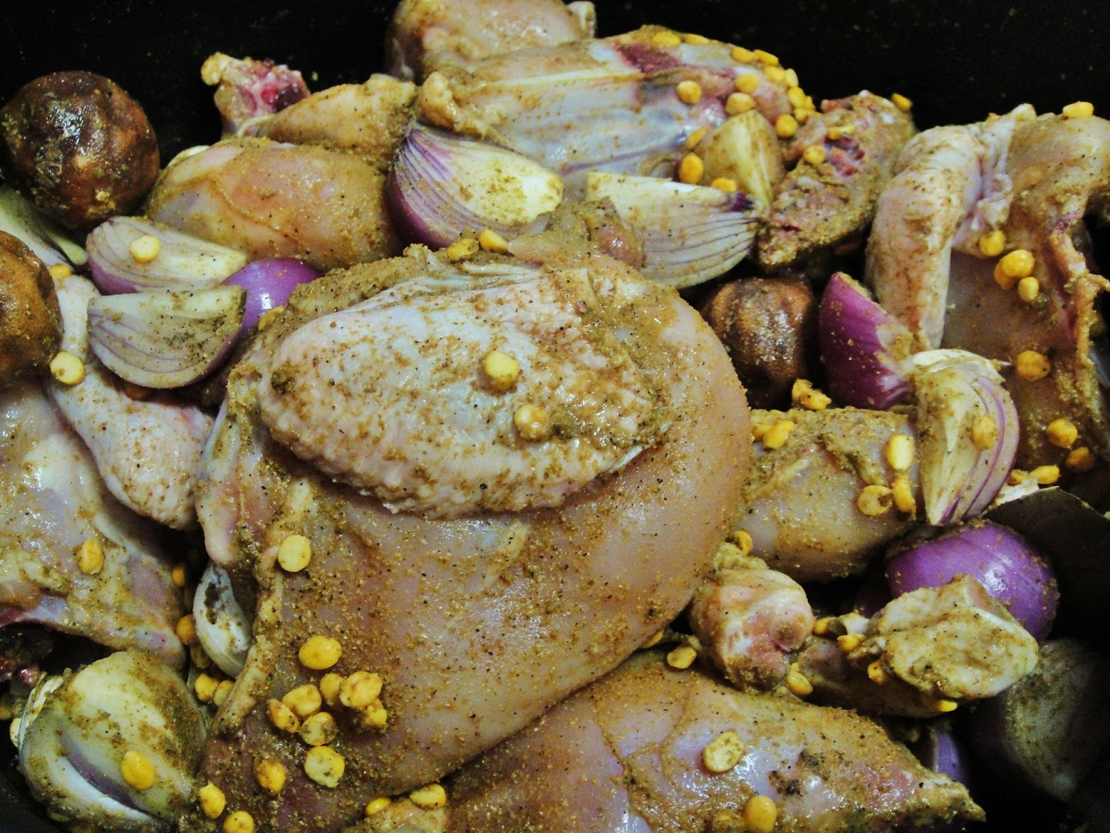 Maryam's Culinary Wonders: 909. Iraqi Chicken Tashreeb V.2