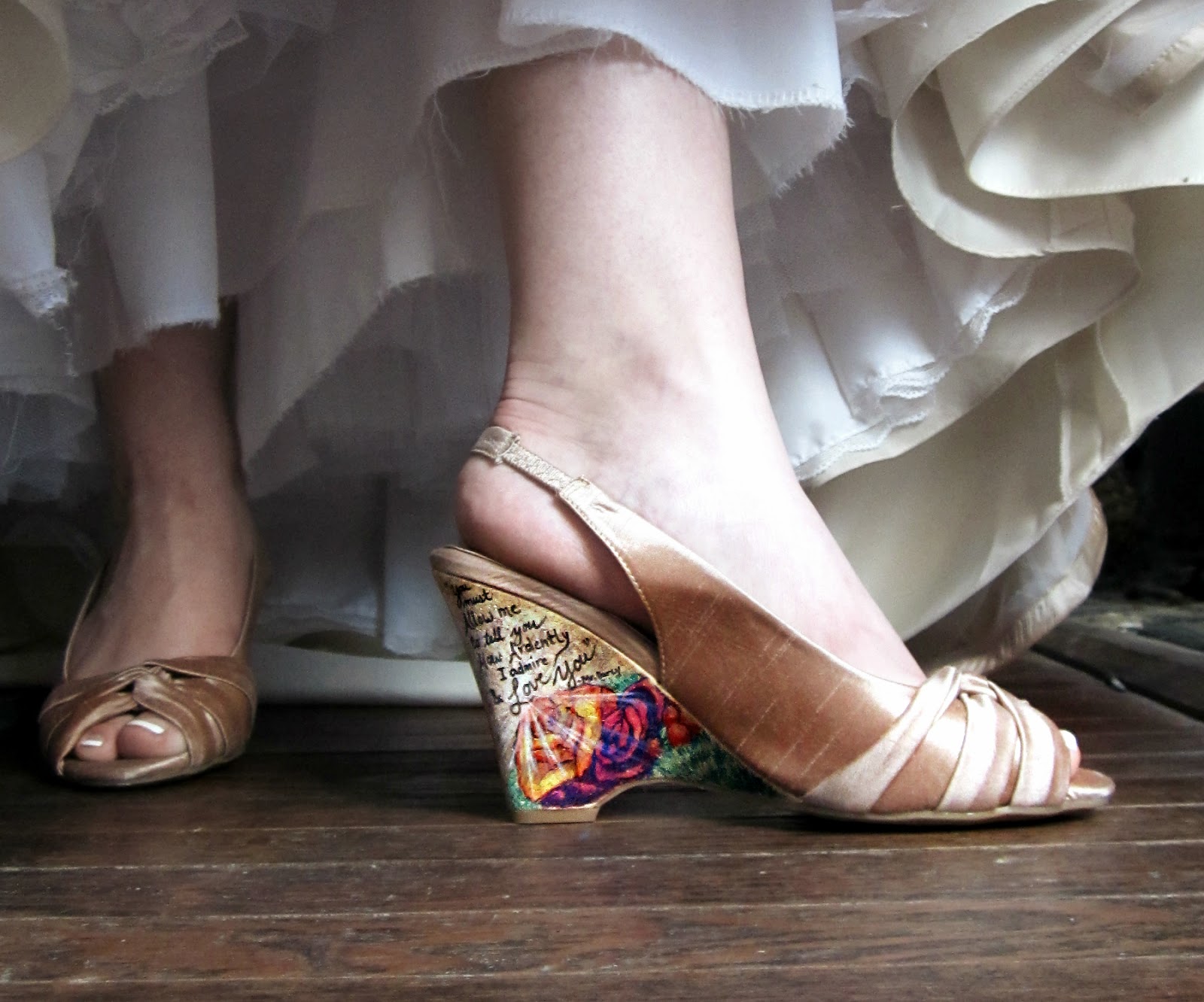 Behind The Painted Shoes by Love, Miranda Marie: Beautiful Bride ...