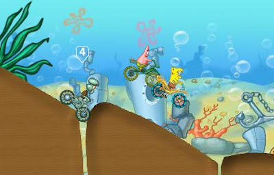 BMX Games: Spongebob Cycle Race