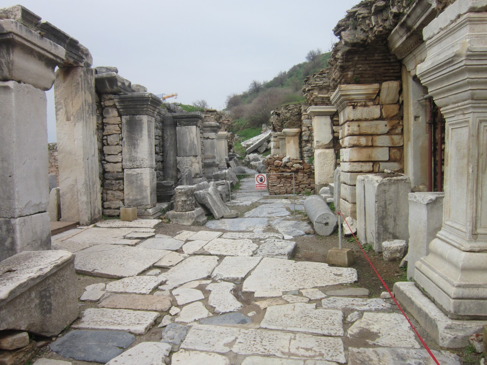 İZMİR, SELÇUK, EFES HARABELERİ, the ancient city of Ephesus