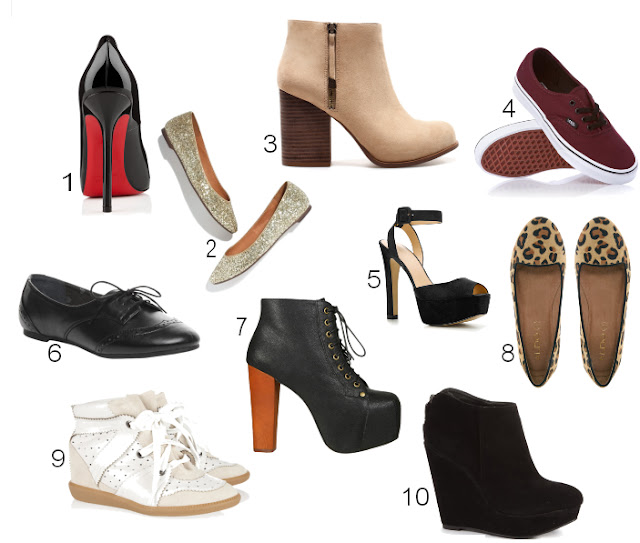 Mode, style et compagnie...: Les 10 paires de chaussures à avoir dans ...