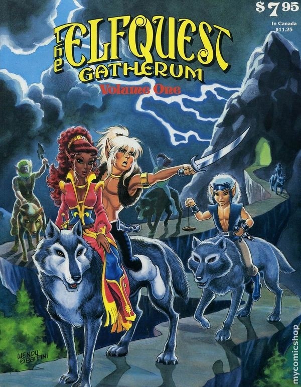 TALES FROM THE KRYPTONIAN: Ride like the wolf - it´s Elquest Saturday