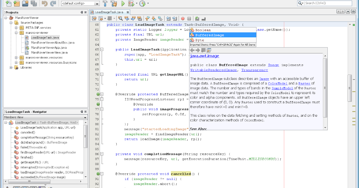 Java Netbeans: Entorno gráfico