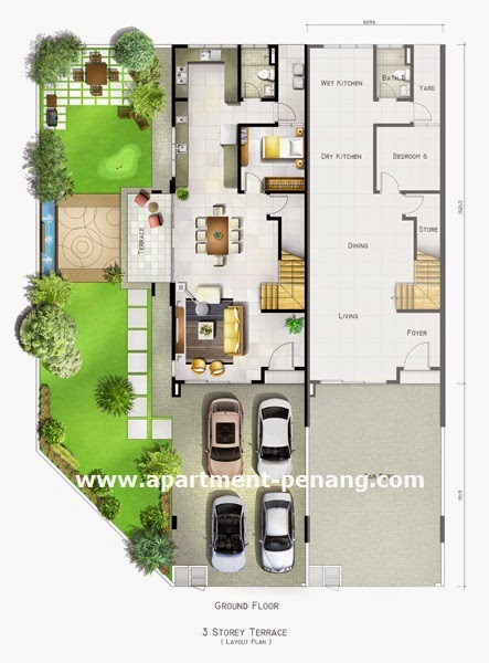 Raffles Residence 199 Penang Property | Penang.MalaysiaCondo.com