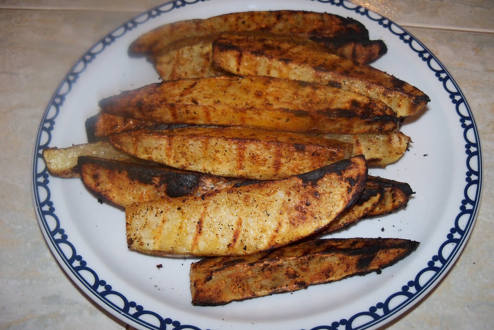 The Precious Porcellino: Grilled BBQ Chicken Breasts with Grilled Spicy ...