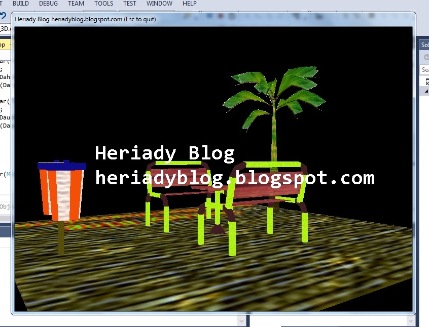 heriady blog: Font OpenGL 3D