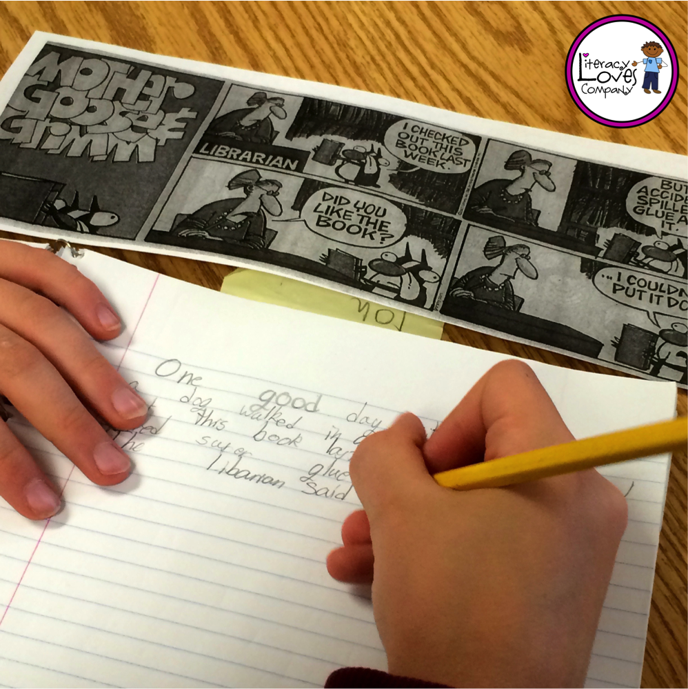 Literacy Loves Company: Comic Strip Quotation Marks