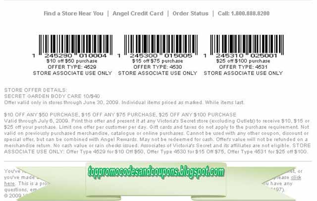 Free Promo Codes and Coupons 2020: Victoria's Secret Coupons