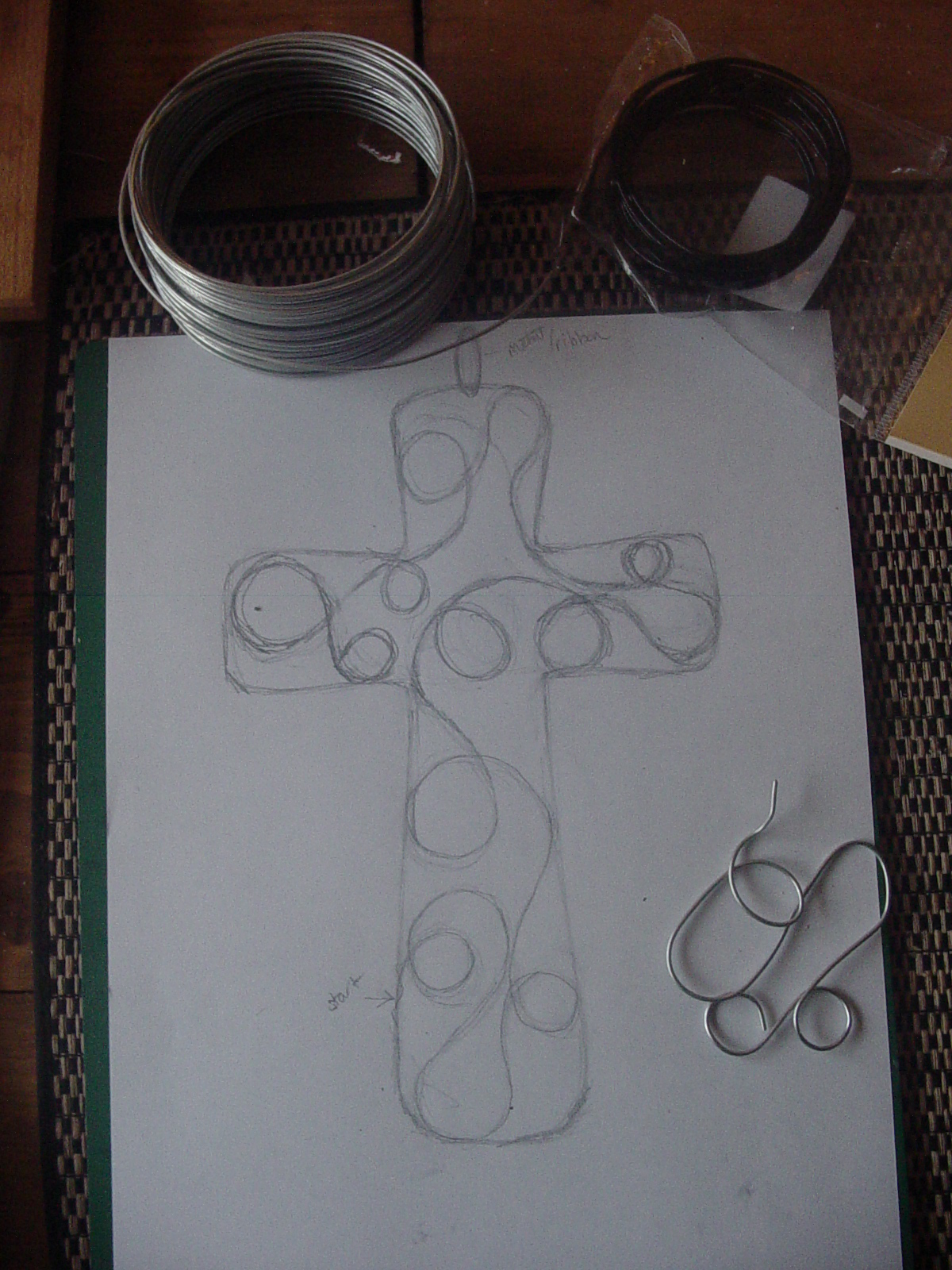 40 days of Crafts: Wire Sculpture