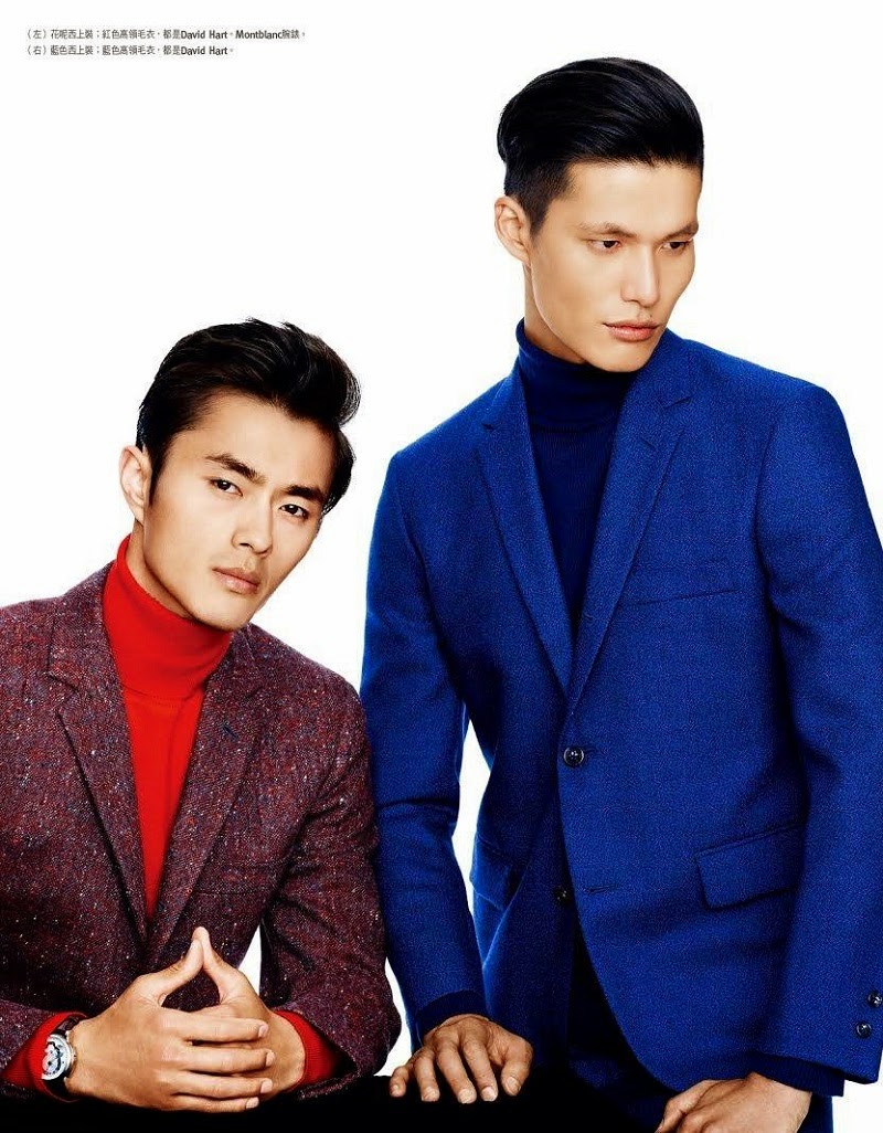 ASIAN MODELS BLOG: EDITORIAL: Sung Jin Park, Zhao Lei, Jae Yoo, Dae Na ...