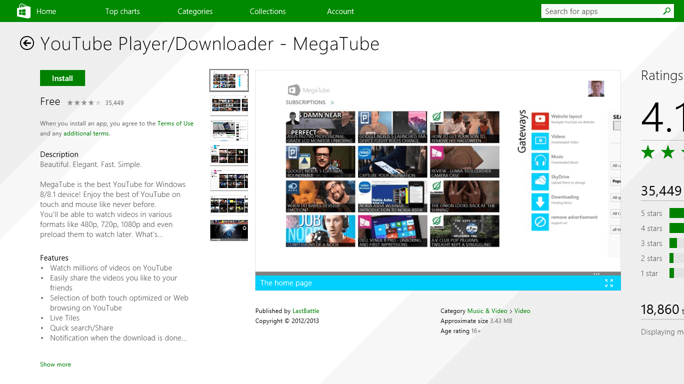 Top 10 Best Youtube Apps For Windows 8 or 8.1