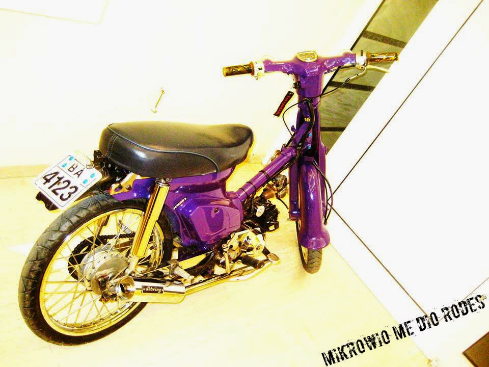 Mikrowio me dio rodes: Honda C50 53mm