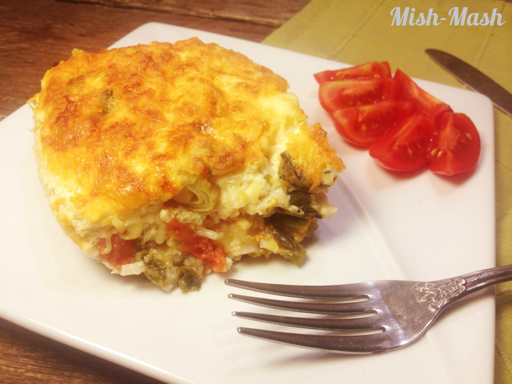 Запеканка с пресен лук - Mish-Mash