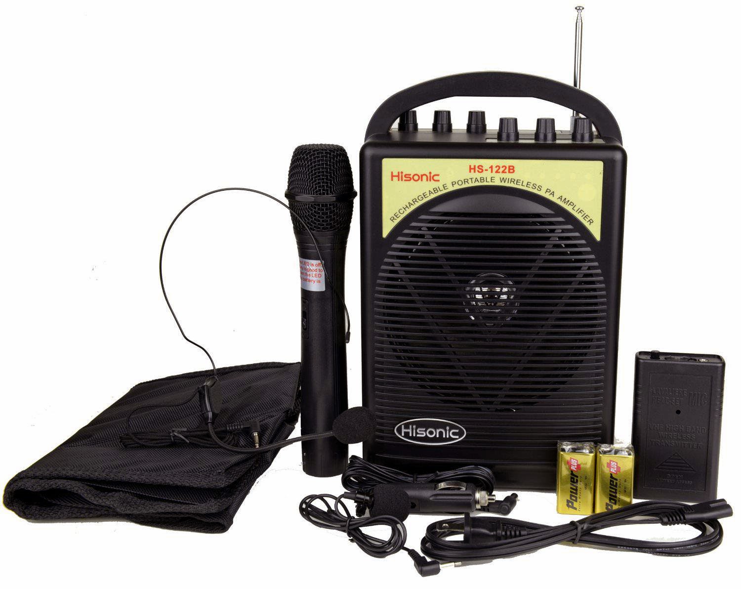 Best Hisonic HS122B-HL 40 Watts Rechargeable & Portable PA System with ...