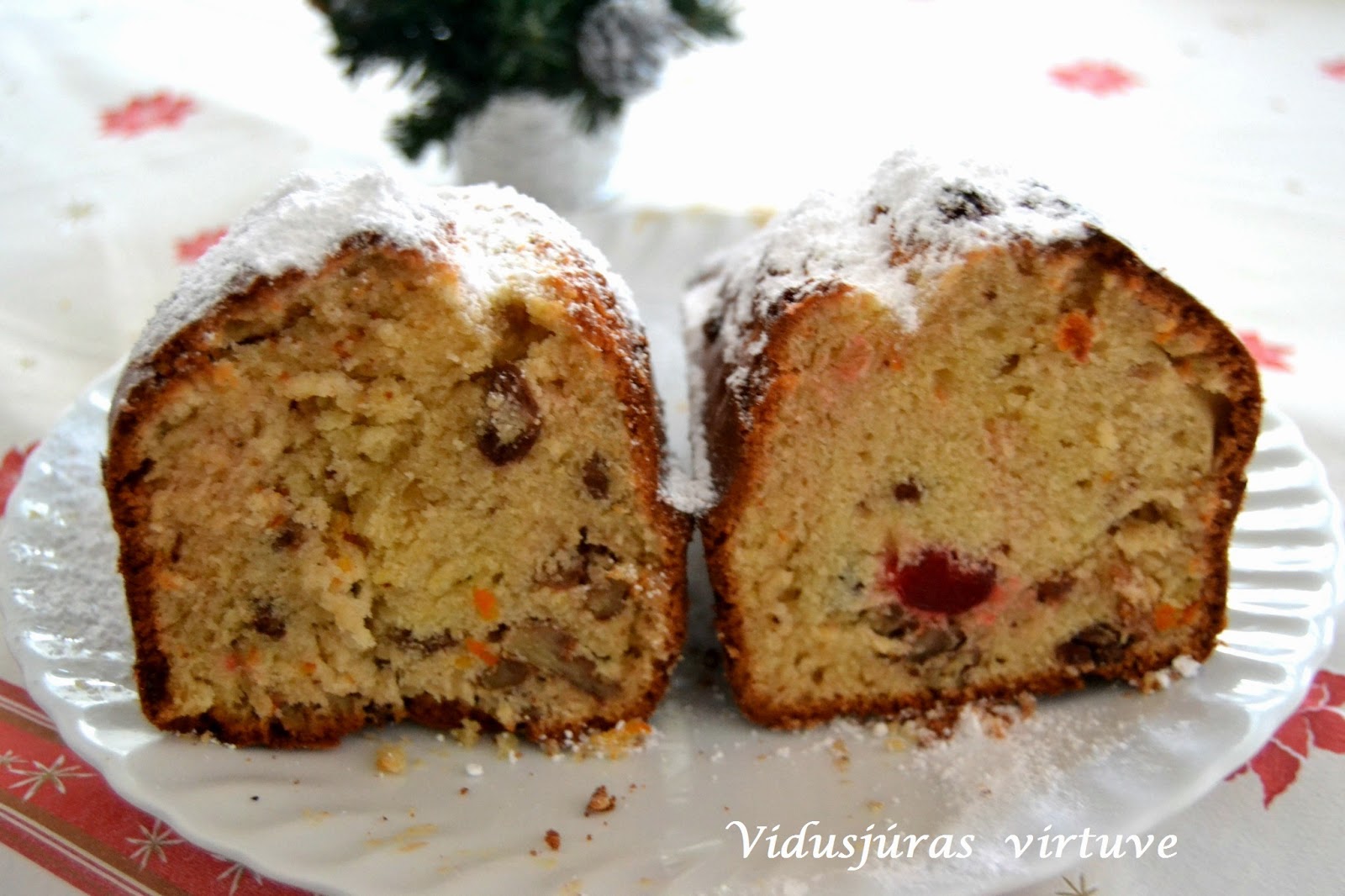 Vidusjúras virtuve: Spánu Ziemassvétku kekss ar rozíném,riekstiem un ...