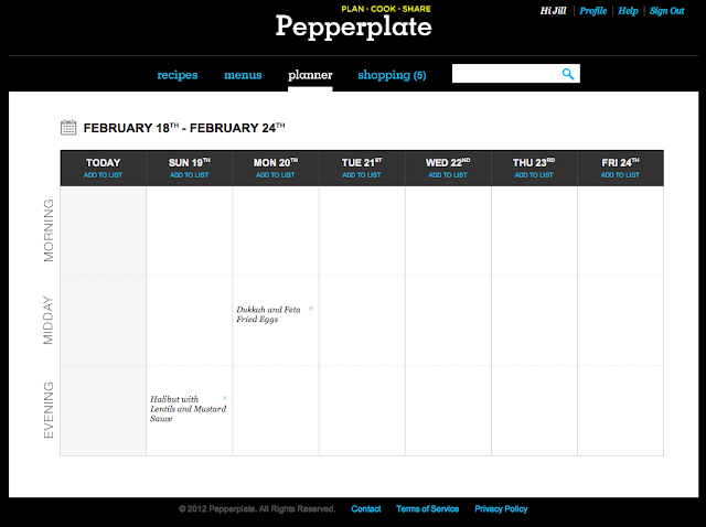 Pepperplate for Recipe Management, Food Shopping, Meal Planning