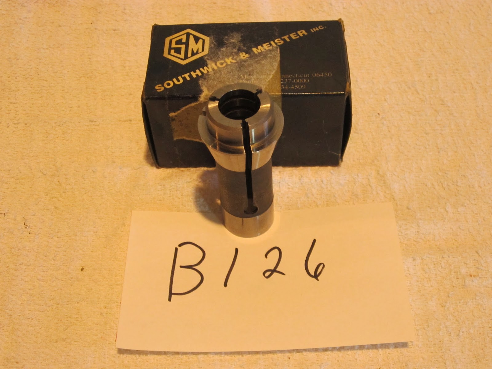 Southwick and Meister TF25 Collet Steel 0.650" (B126) - Panatron Inc.