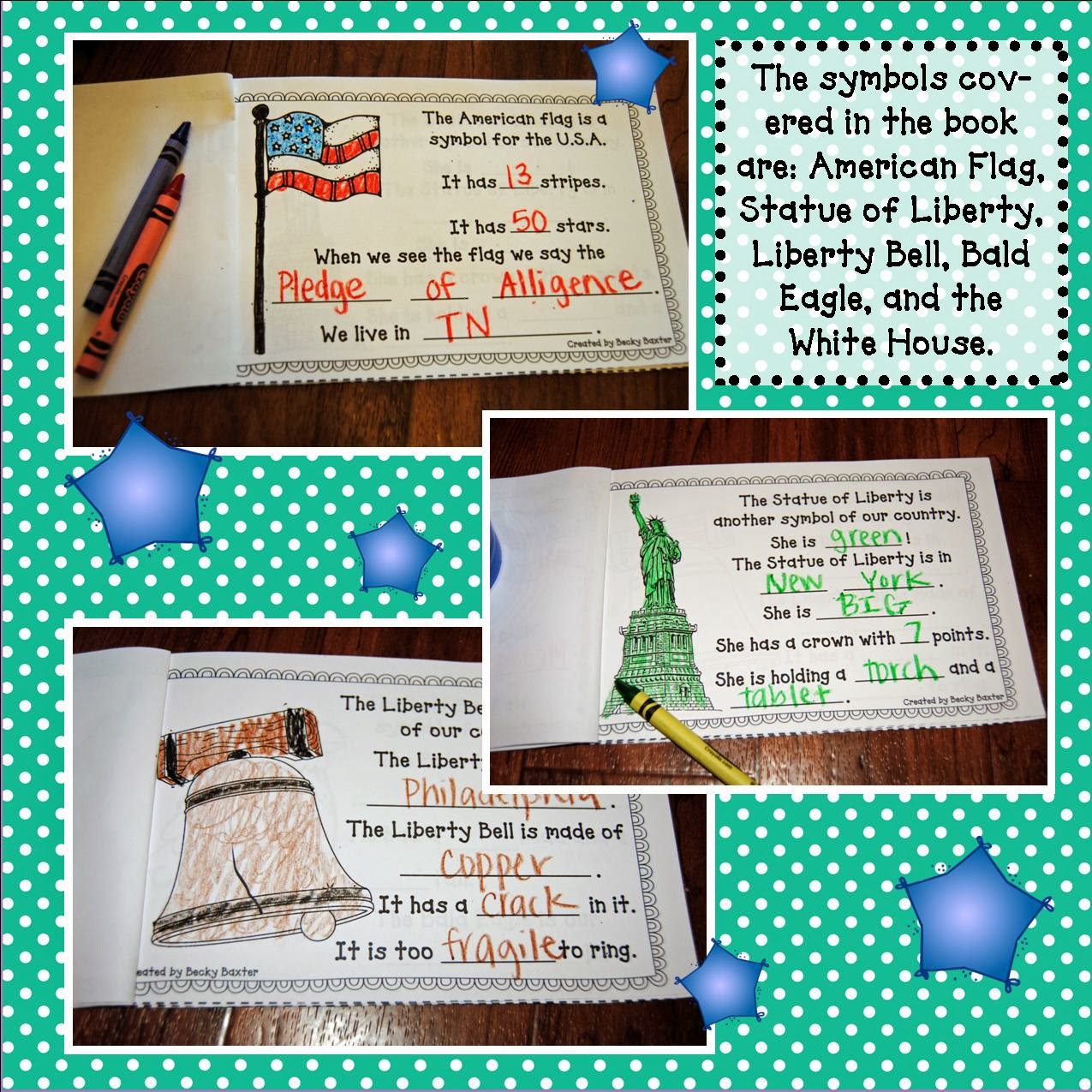Teaching, Learning, & Loving: US Symbols Promethean Flip chart and ...