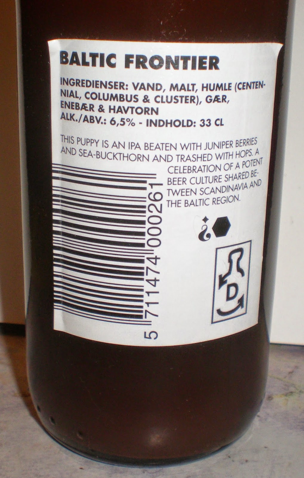 CERVESA EN CATALÀ: Fitxes de degustació - TO ØL - Baltic Frontier