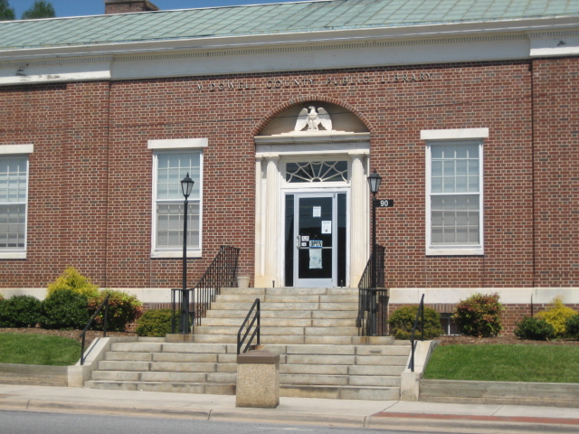 Walkabout With Wheels Blog: McDowell County Library in Marion, North ...