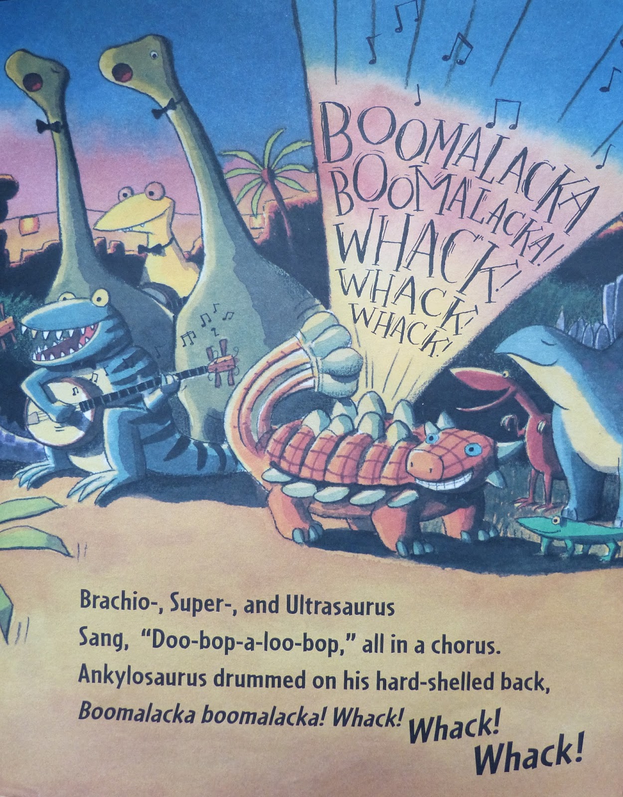 Paula's Primary Classroom: Book Bash: Saturday Night at the Dinosaur Stomp