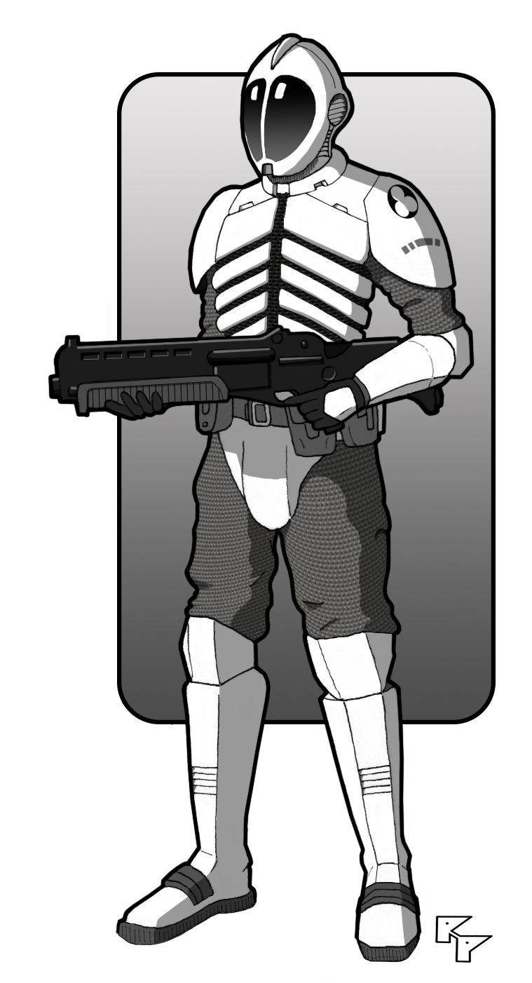 Yet Another Traveller Blog: Zhodani Light Combat Armor