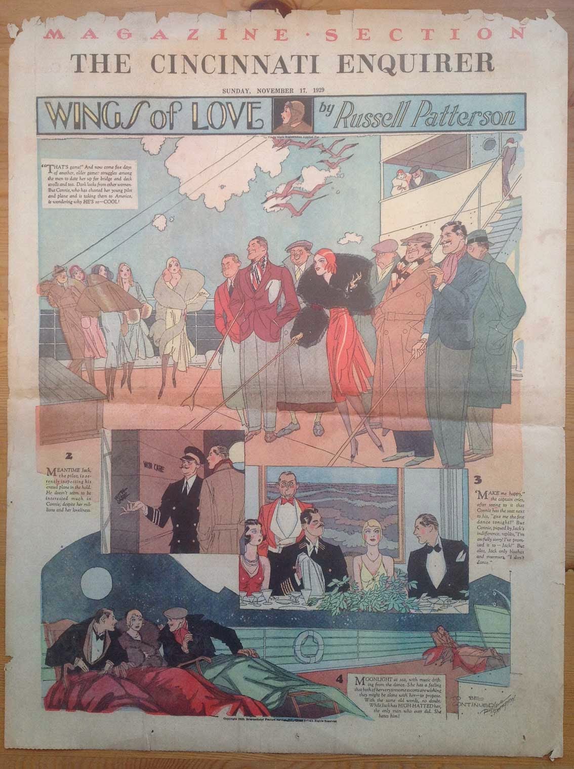 The Art of Russell Patterson: 02 Wings of Love 1929 - 1930