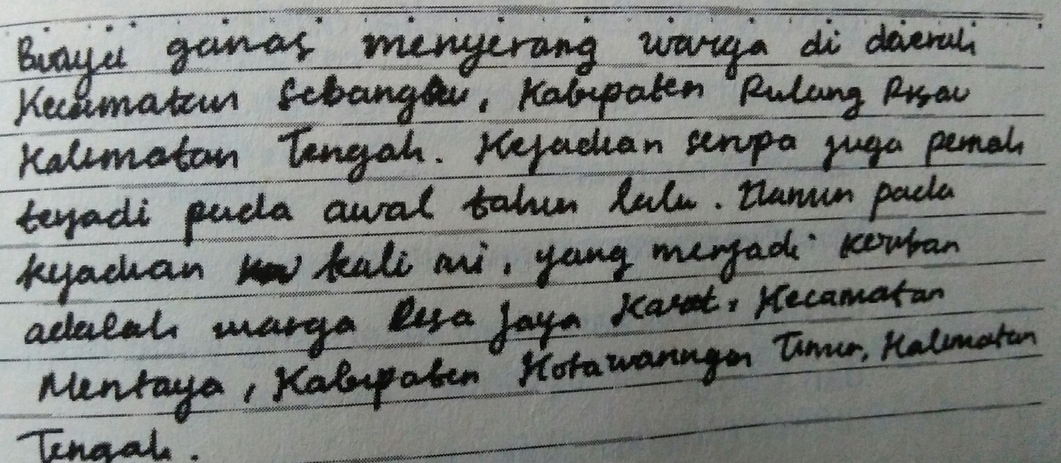 Grafologi: Mengetahui Karakter Orang Lewat Tulisan Tangan #2 ~ PENA ...