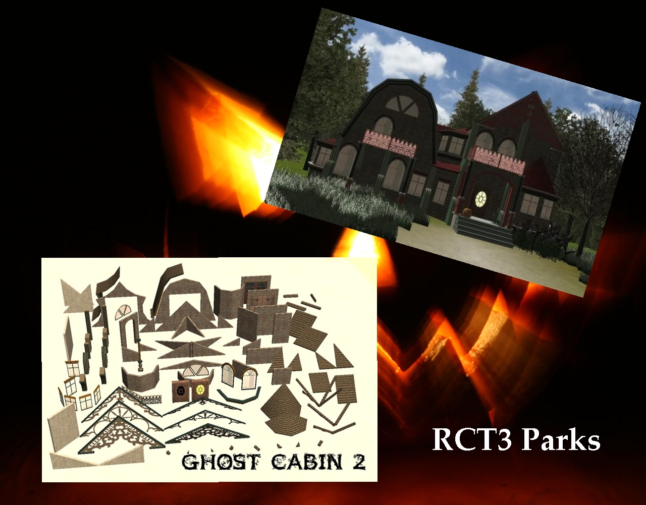 Rct3 Parks: Ghost Cabin 2