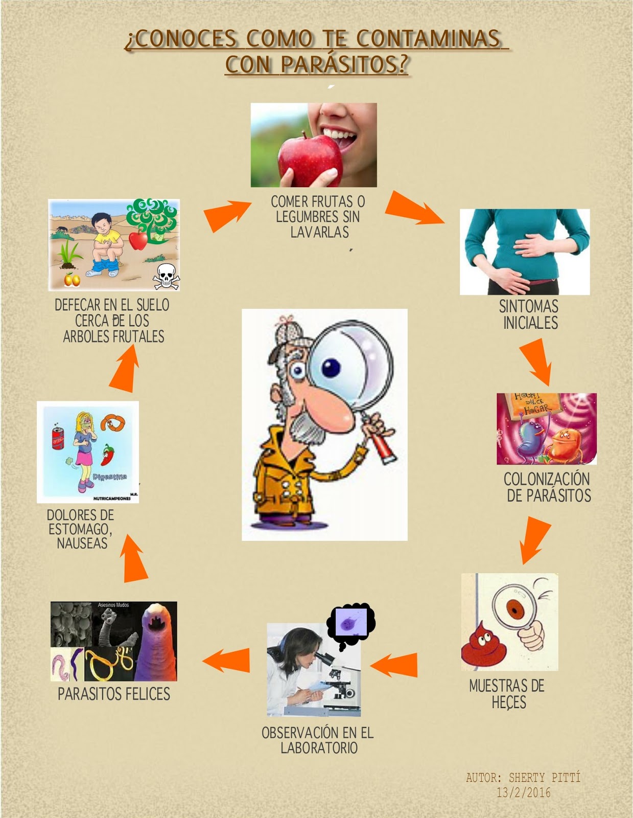 Parasitología-Sherty: Ciclo de Vida de los Parásitos