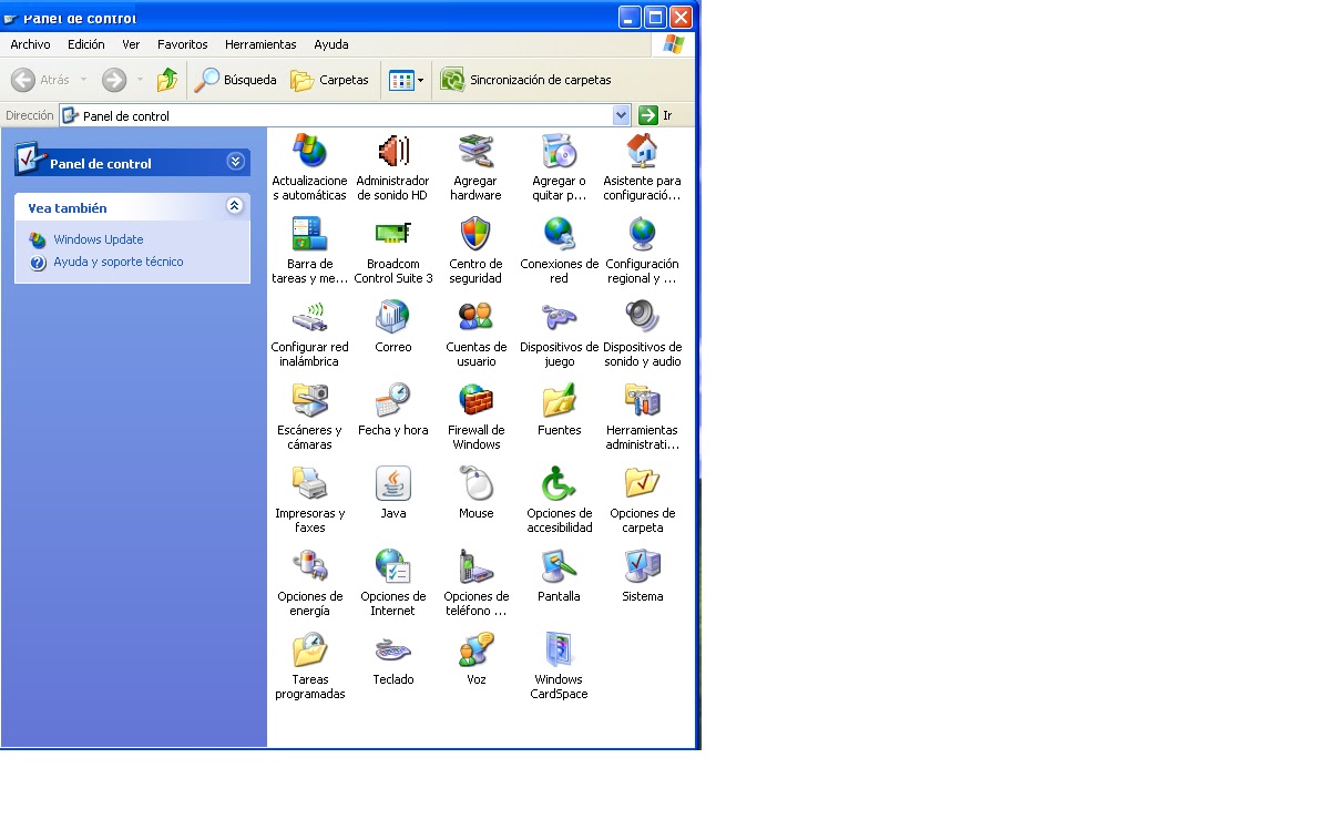 Operacion del Equipo de Computo