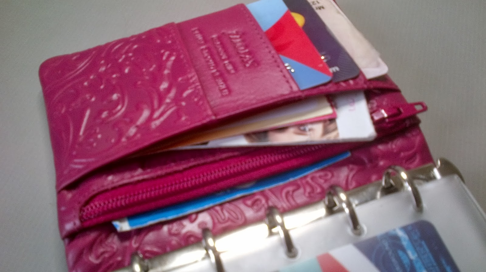 Emma's Blog: Getting Organised For Christmas with my Mini Baroque Filofax