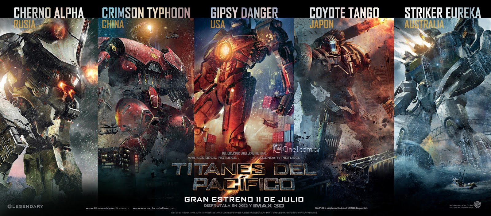 "Titanes del Pacifico", trailer de Guillermo del Toro ~ mycaycay