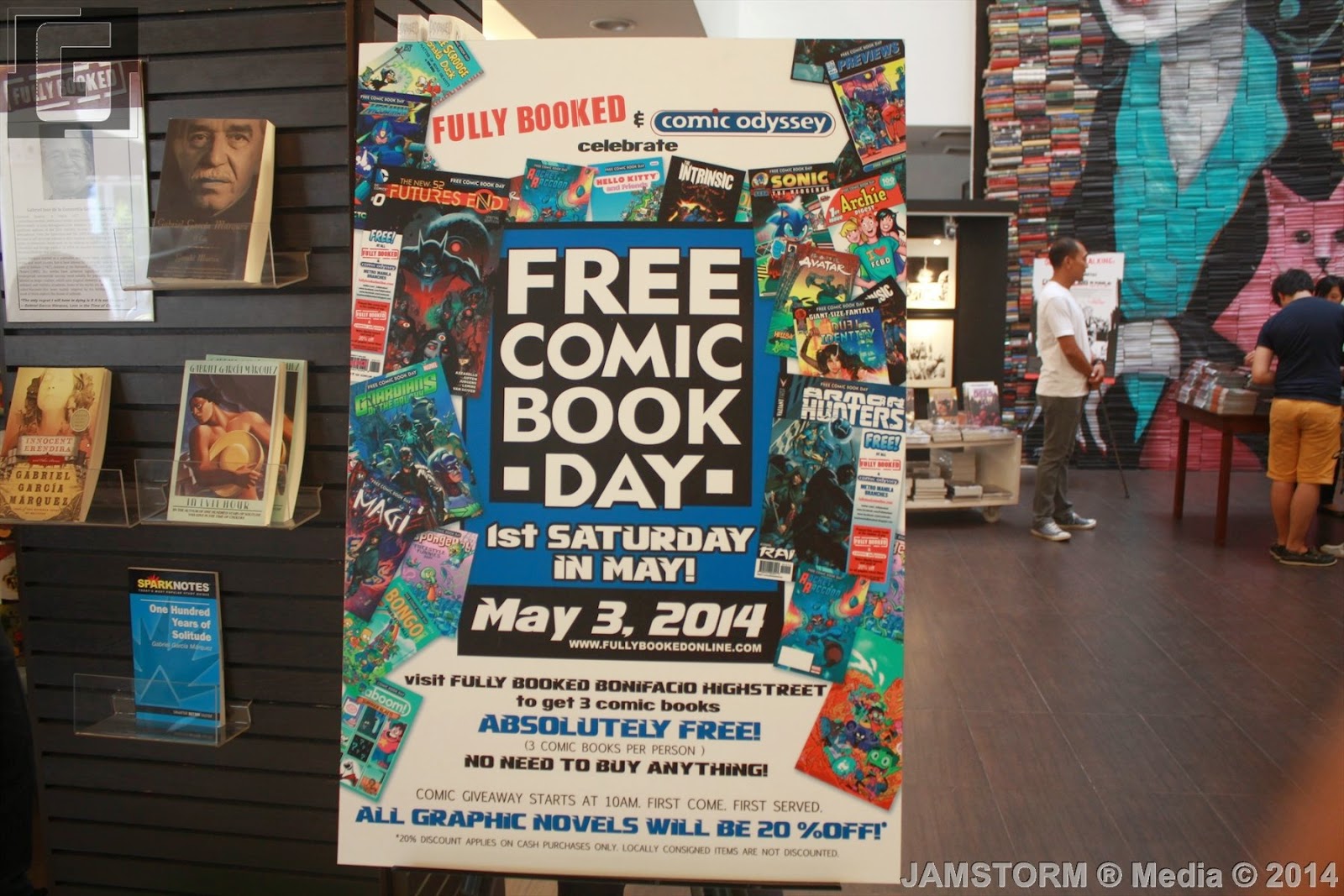 GeekMatic!: Comic Odyssey + Fully Booked: FCBD 2014!