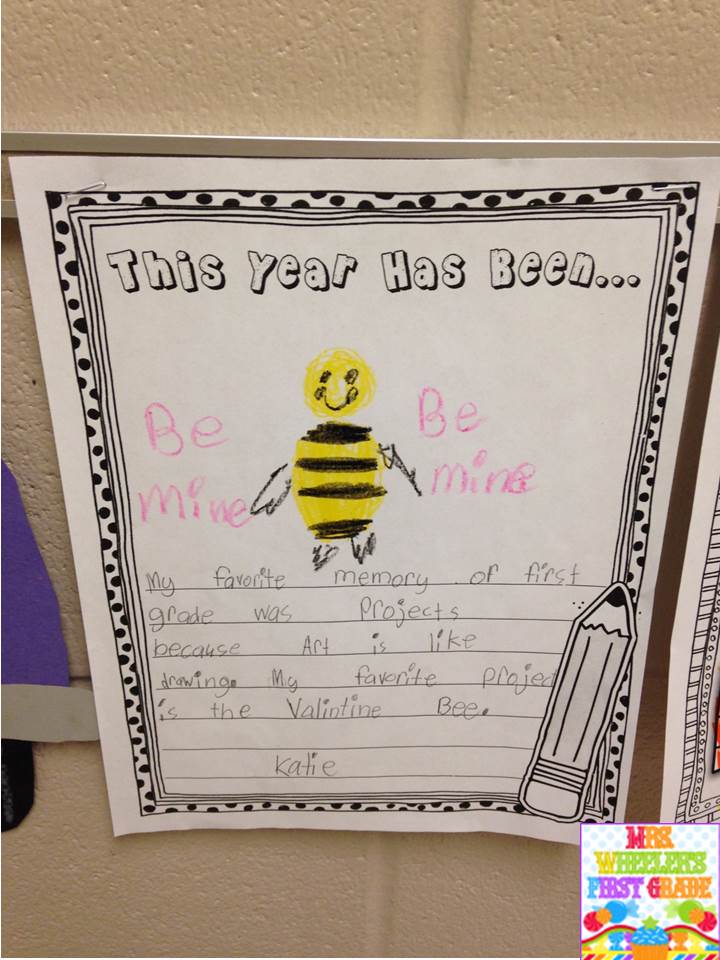 Mrs. Wheeler's First Grade Tidbits: End of the Year Ideas