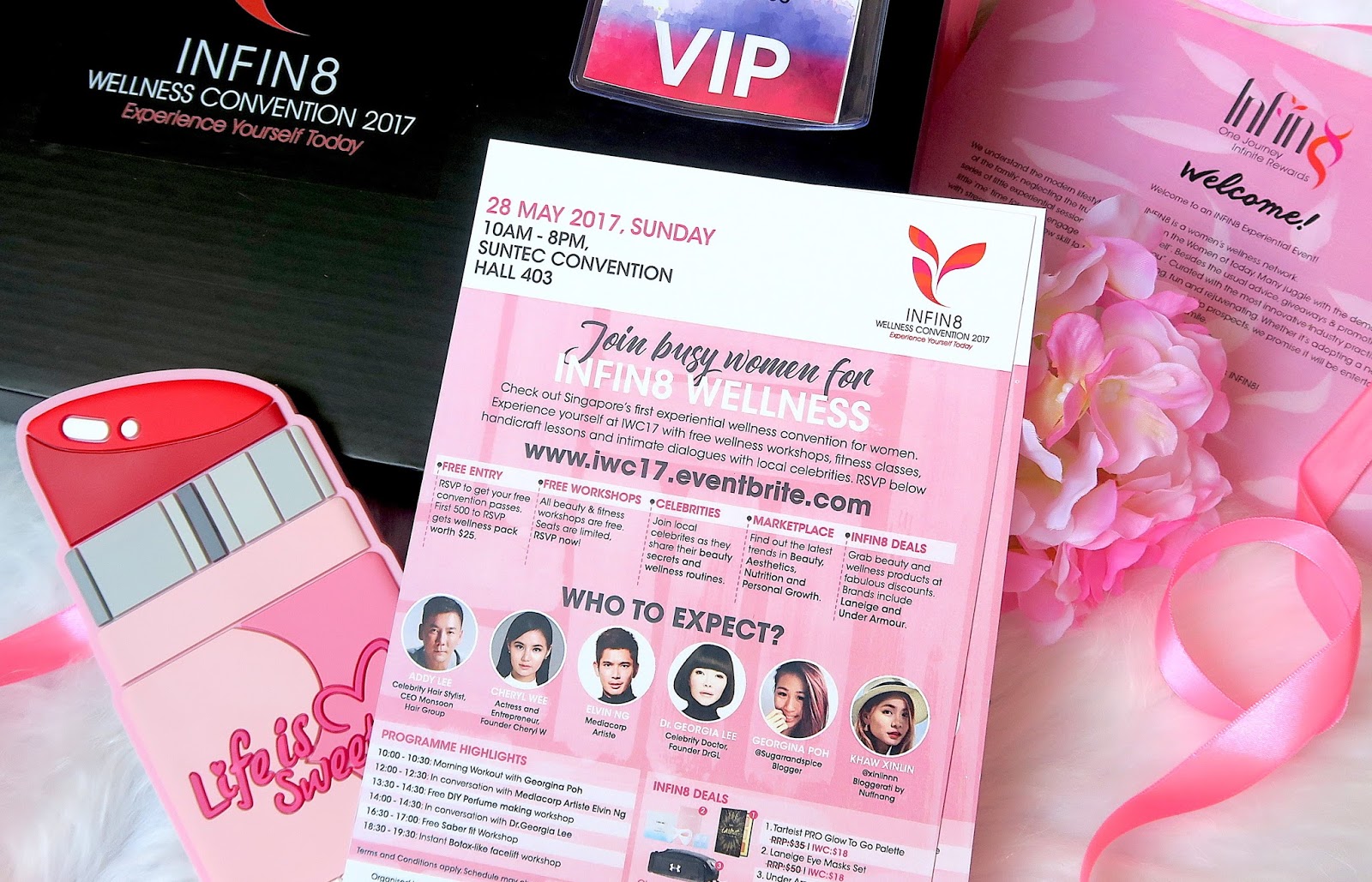 Infin8 Wellness Convention - Experience Yourself Today - Kaiting Hearts