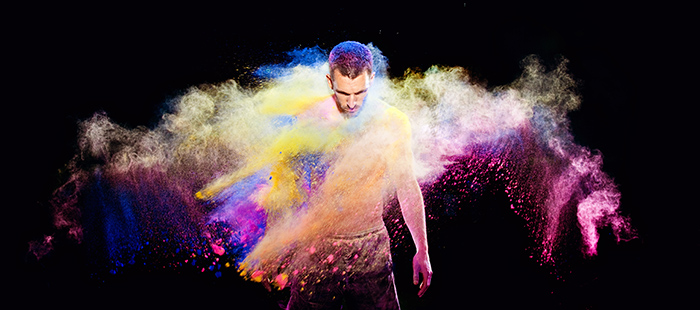 th-photography: Powder Paint Portrait Shoot