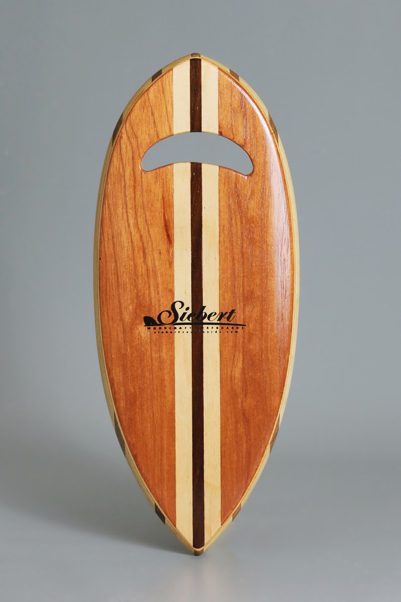 Siebert Woodcraft Surfboards / Hollow Wooden Surfboards: HANDPLANES