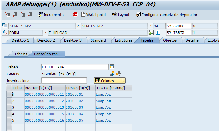 ABAP SAP - AbapFox! Aprenda ABAP Definitivamente: Importar arquivo do Excel em ABAP
