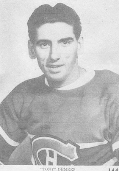 La vie est une puck: Antonio "Tony" Demers