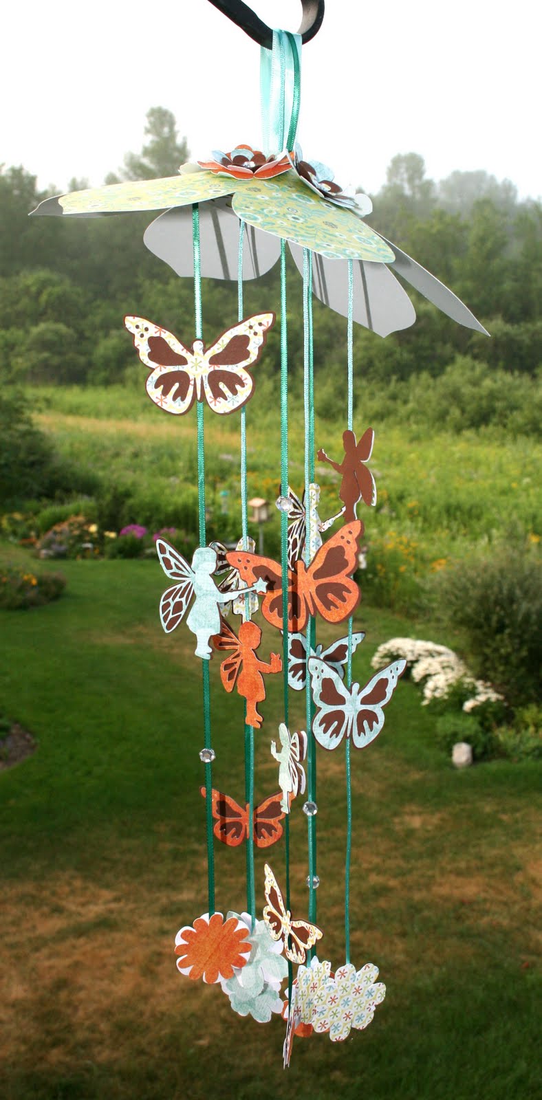 Happily Ever Paper Crafter: Fairy and Butterfly Wind Chime