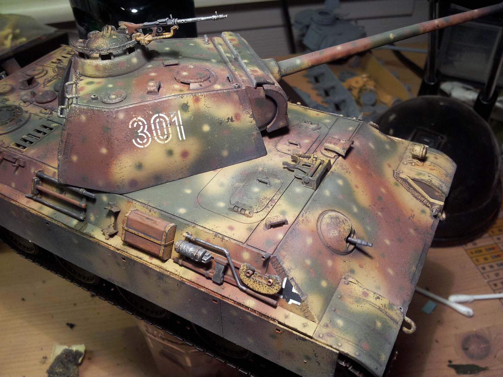 Panzer March!: Panther G - Late Version - Tamiya (35176)