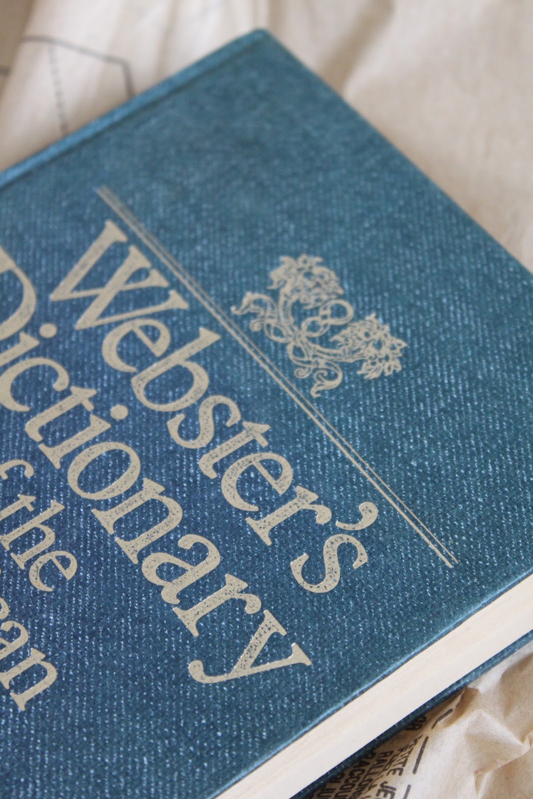 Another Old Dictionary Art Project - happenstance home