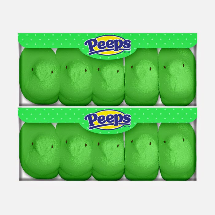 CollageMama's Hearty Breakfast Blog: Peeps are green, but hell is a ...