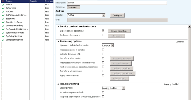 Microsoft Dynamics AX/365: Set Up an Enhanced Inbound Port