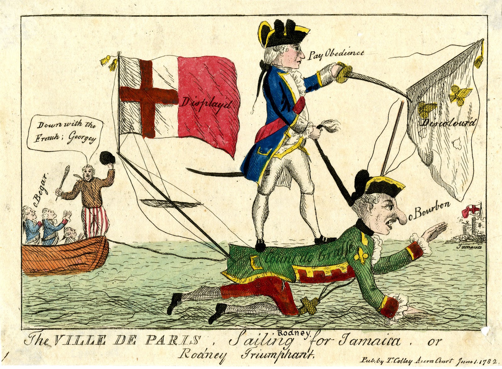 British Tars, 1740-1790: The Ville de Paris, sailing for Jamaica, or ...
