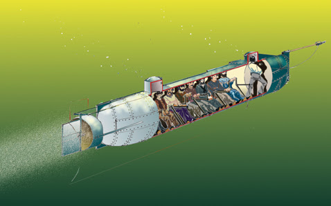 La historia del CSS Hunley | www.elSnorkel.com