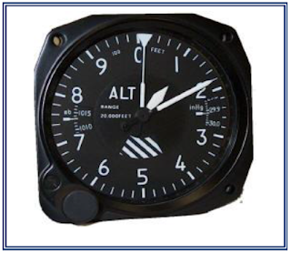 Instrument, Elektrik Dan Radio Pesawat Terbang: ALTIMETER (basic)