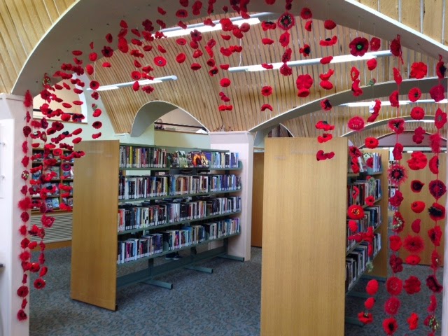 Yarra Plenty Library Local History : Poppies Display